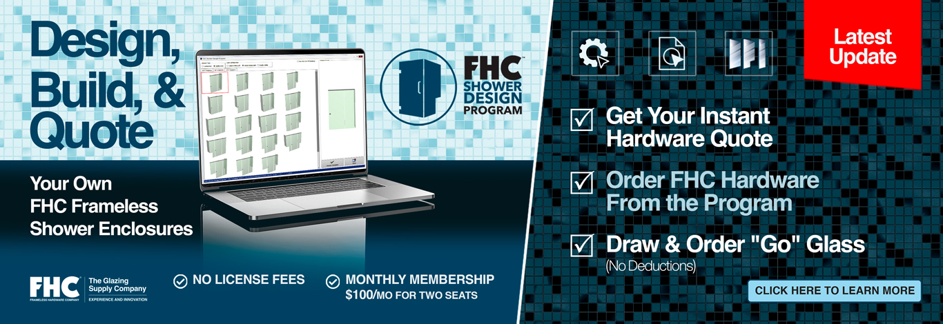 FHC | The Glazing Supply Company | Frameless Hardware Company
